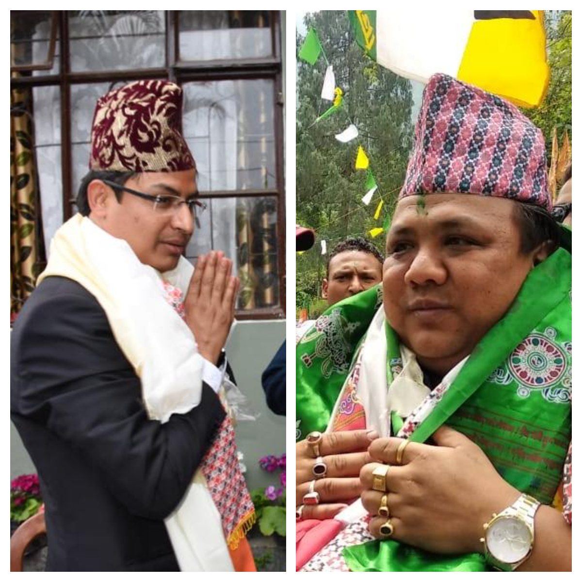 Elections 2019: Raju Bista and Neeraj Zimba Trounce TMC candidates