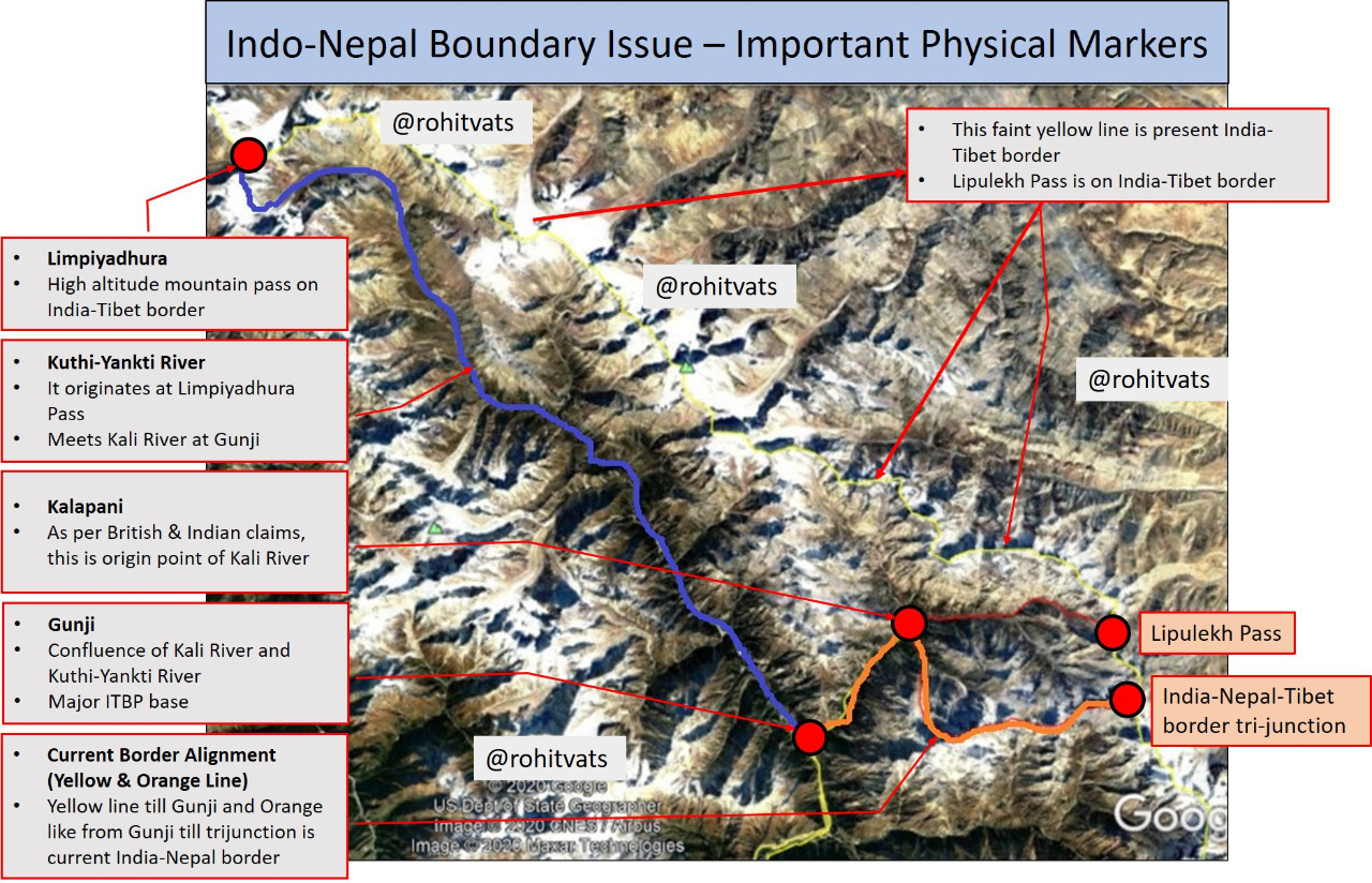 India Nepal Border Dispute - A Brief Historical Background - The Darjeeling Chronicle