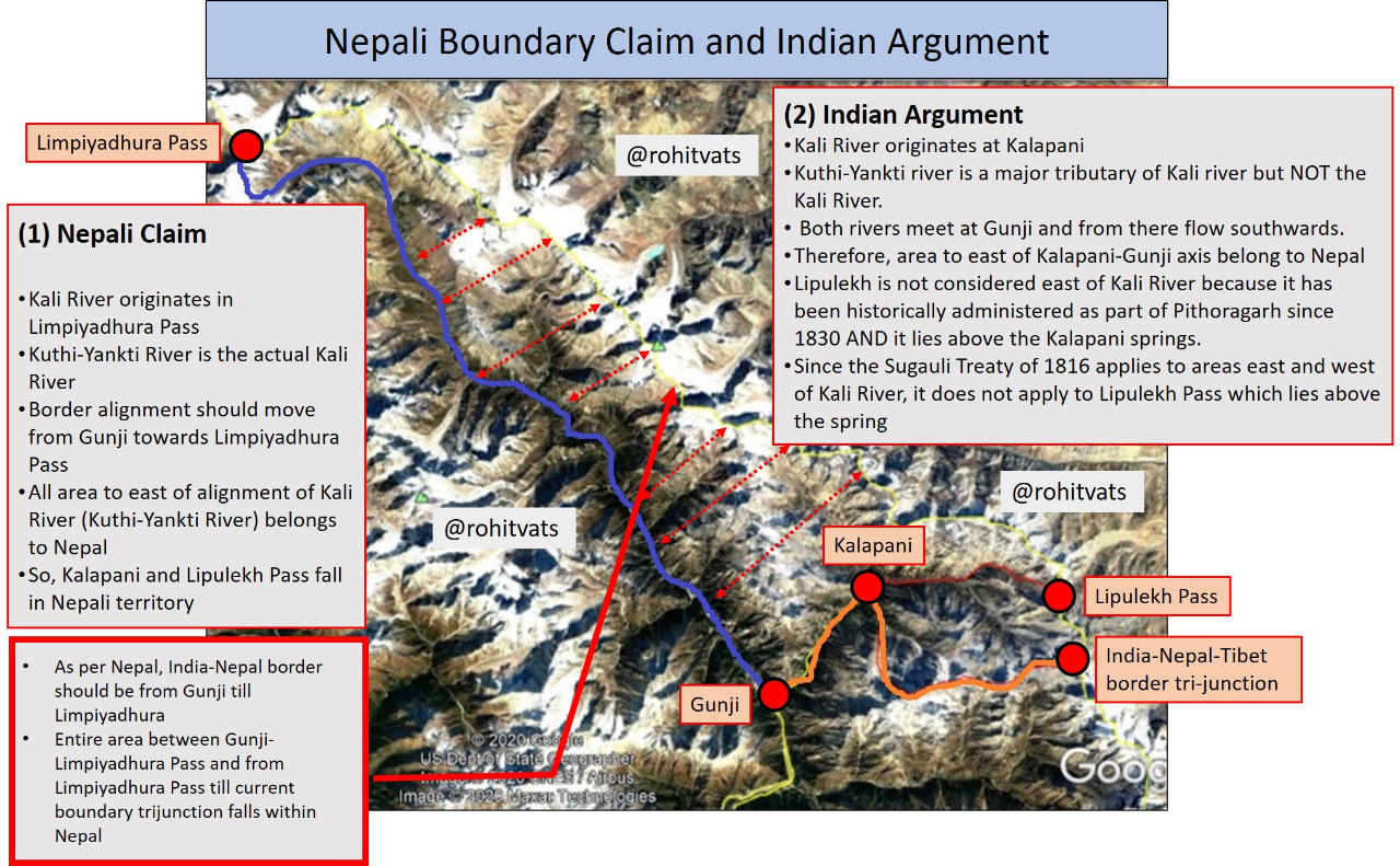 India Nepal Border Dispute - A Brief Historical Background - The ...