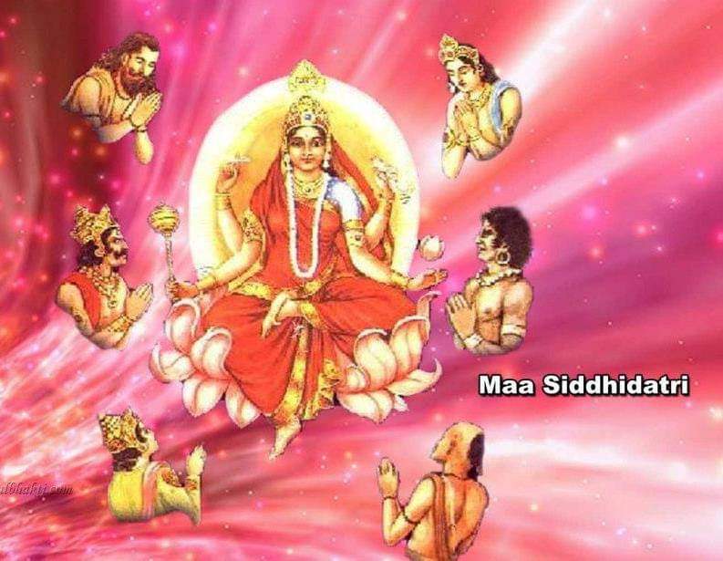 On the 9th and Final Day - We Pray to Maa Siddhidatri - The Darjeeling ...